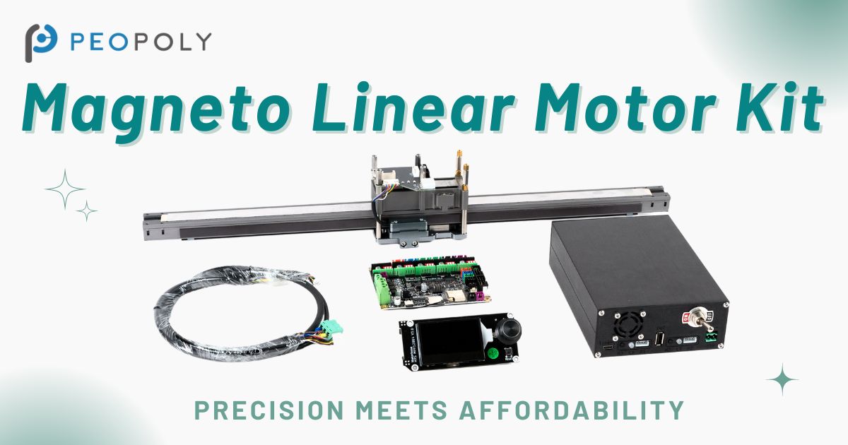 Introducing the Magneto Linear Motor Kit: Precision Motion Control at