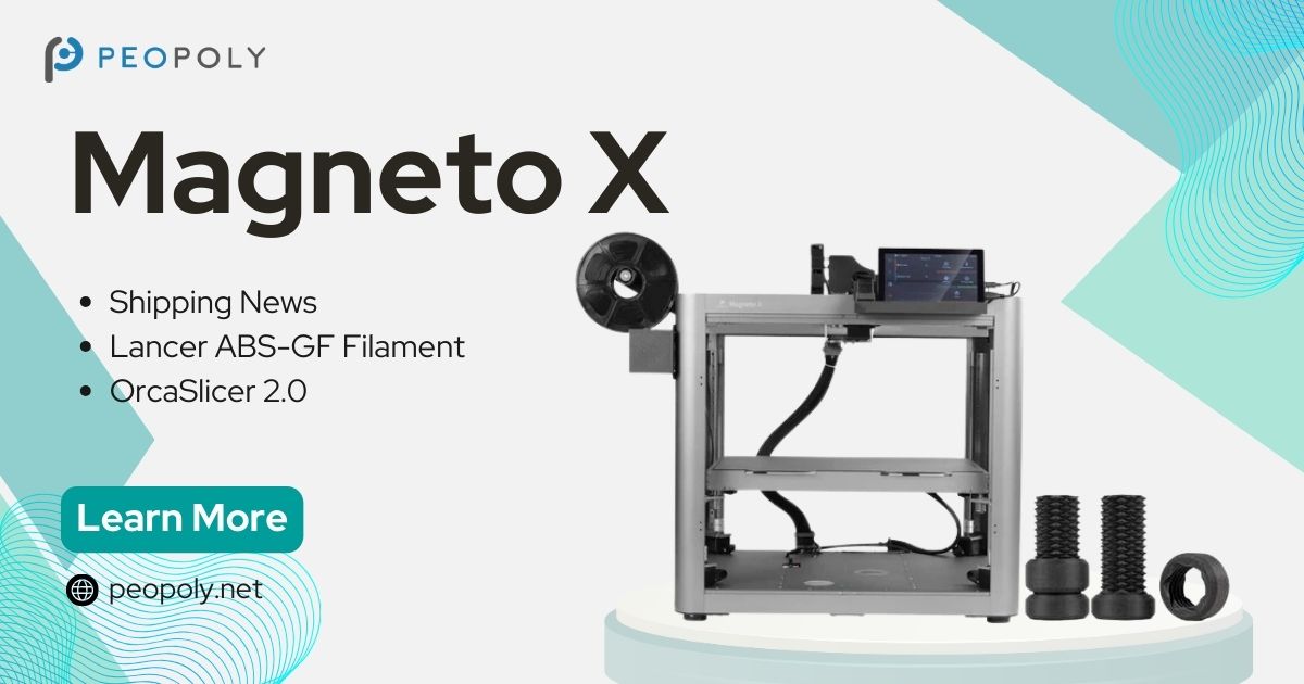 Exciting Updates: Magneto X Deliveries, New ABS-GF Filament, and OrcaS
