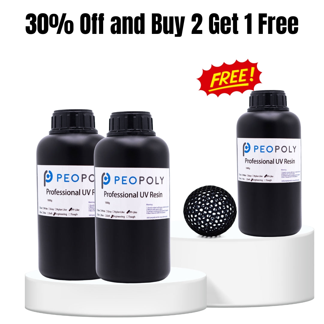 Peopoly PP-Like Engineering Resin (1kg) - Ideal for Durable, Flexible ...